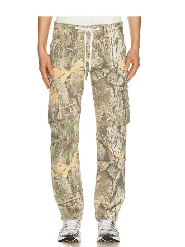 MEMORY LANE Regime Cargo Pants - Tree Camo