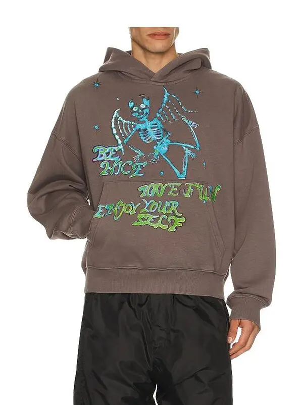 JUNGLES Enjoy Yourself Hoodie - Grey