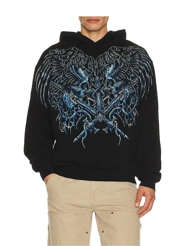 AFFLICTION Toxic Wrath Hoodie - Black