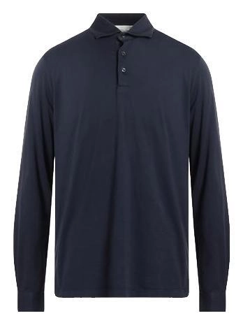FILIPPO DE LAURENTIIS Polo Shirt Size Cotton - Navy