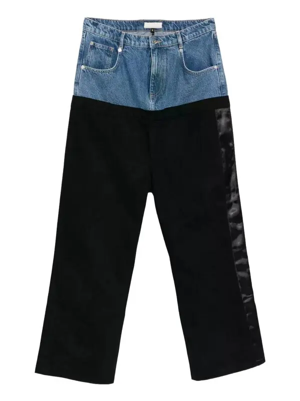 ROMEO HUNTE Sag Trousers - Black