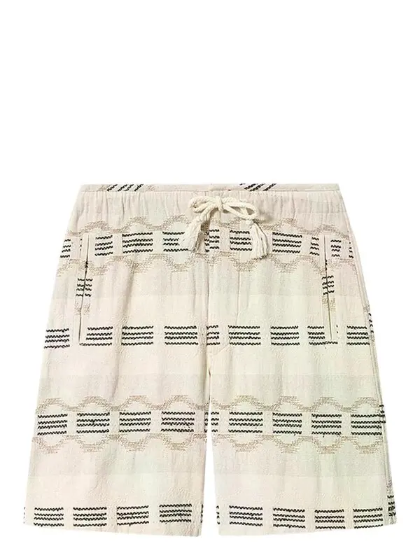 MARANT Deliann Patterned Shorts - Neutrals