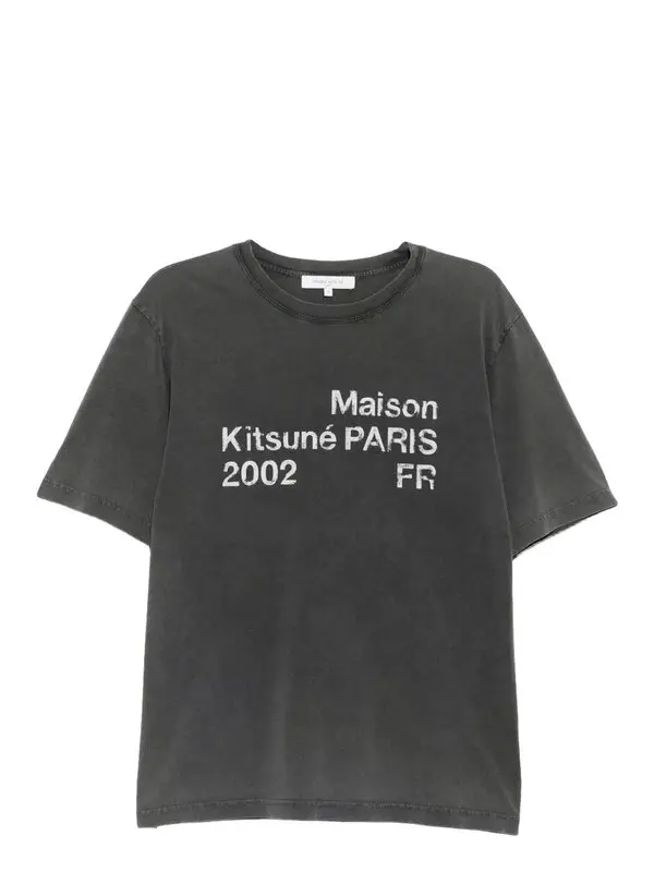 Maison Kitsuné 2002 Faded T-shirt - Grey