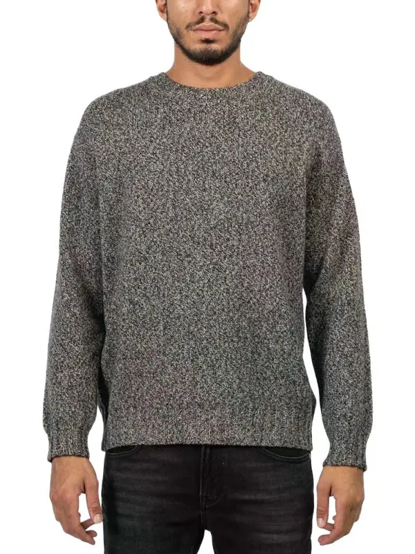 04651/TRIP IN A BAG Round Neck Sweater - Grey