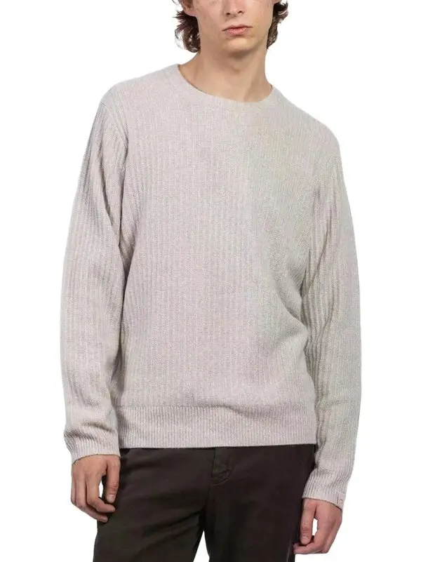 Rag & Bone Ribbed Crew-neck Sweater - Neutrals