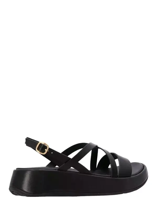 Fitflop Multi-strap Platform Sandals - All Black