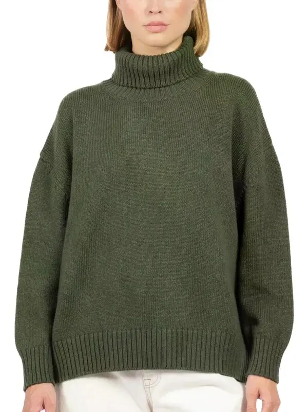 Labo.art Roll Neck Sweater - Green