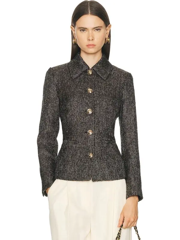 L'academie By Marianna Rita Jacket - Black Multi
