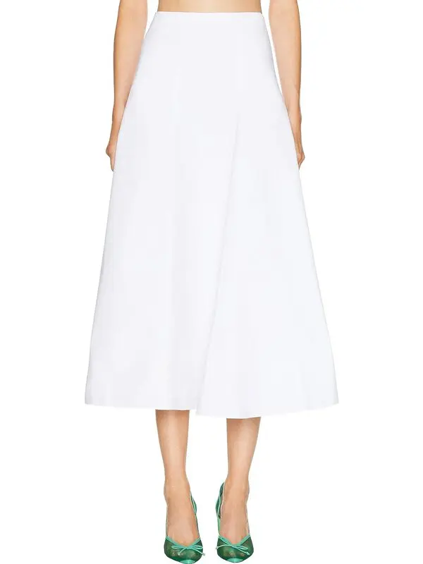 Jacquemus La Jupe Triangle - White