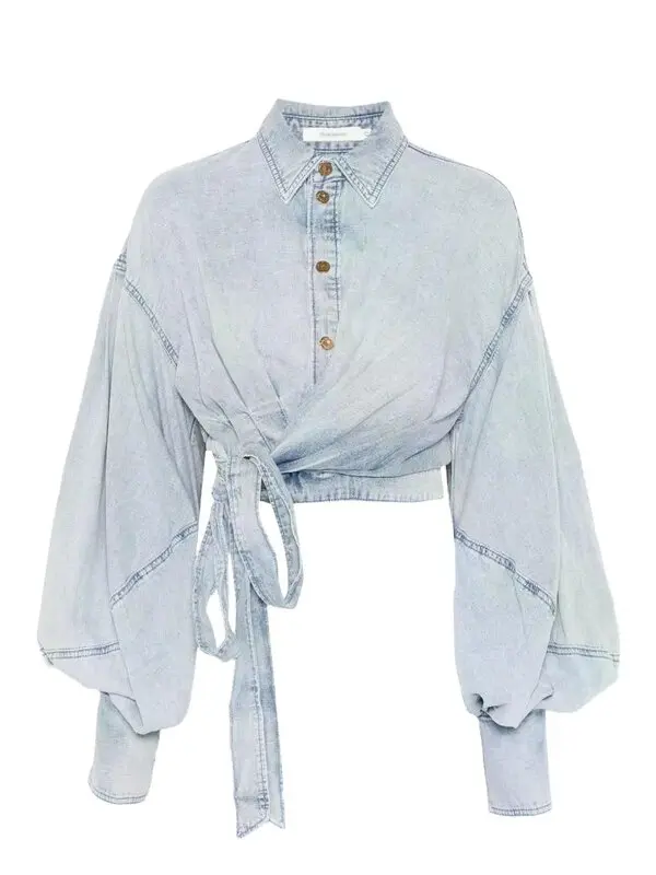 Zimmermann Long-sleeve Shirt - Blue