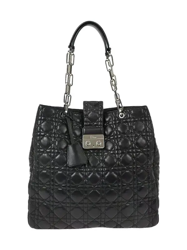 Dior 2011 Lady Tote Bag - Black