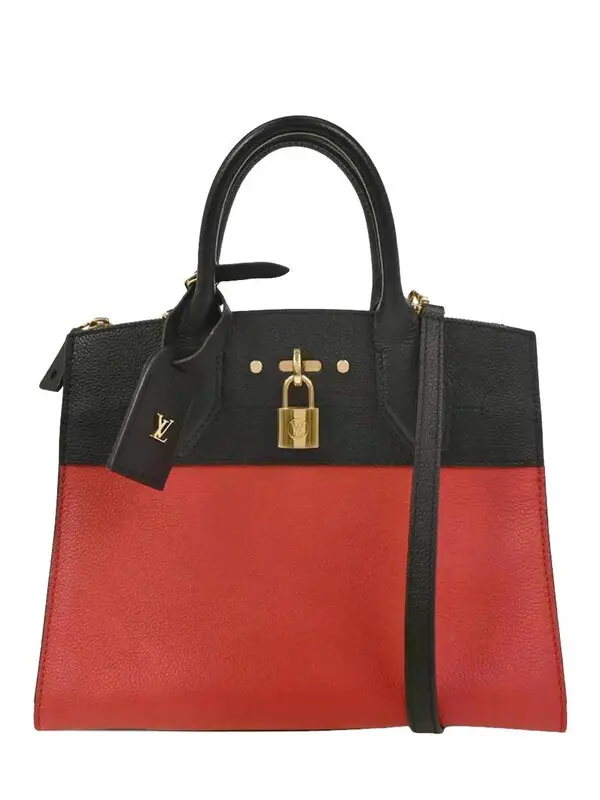 LOUIS VUITTON 2018 City Steamer Pm - Red