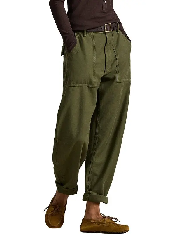 Ralph Lauren The Tapered Ricky Pant - Dark Olive