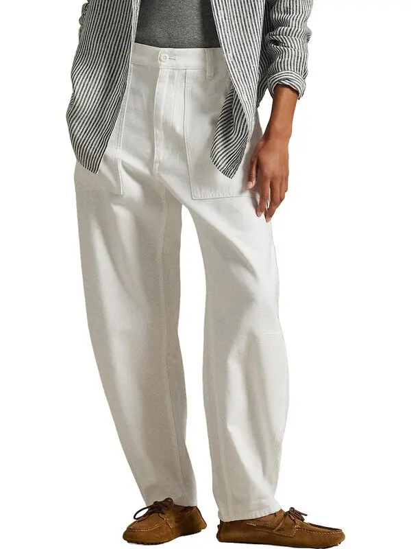 Ralph Lauren The Tapered Ricky Pant - White