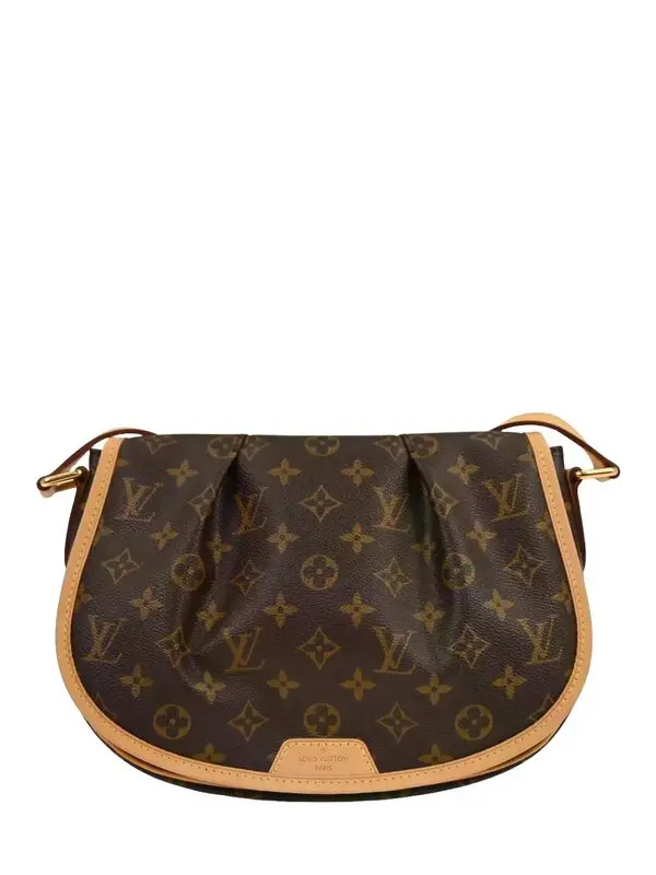 LOUIS VUITTON 2011 Pm Menilmontant Shoulder Bag - Brown
