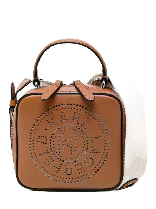 Karl Lagerfeld K/circle Perforated Mini Bag - Brown