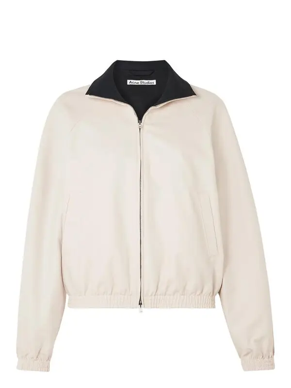 Acne Studios Cotton-sateen Jacket - Neutrals