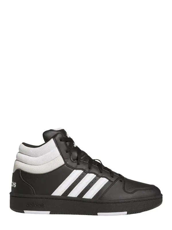 Adidas Hoops Mid Classic Sneakers - Core Black / Cloud White / Orbit Grey