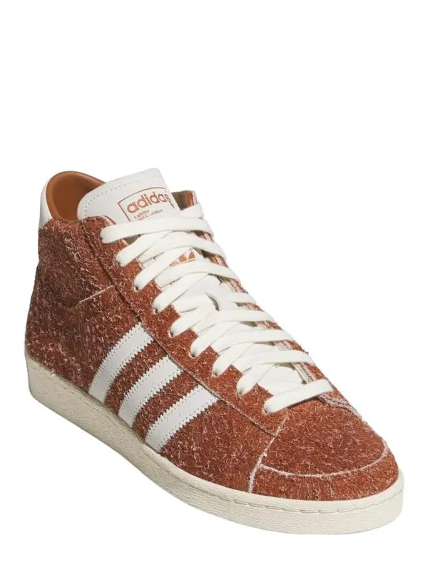 Adidas Jabbar Hi High-top Sneakers - Dusky Bronze / Off White / Cream White