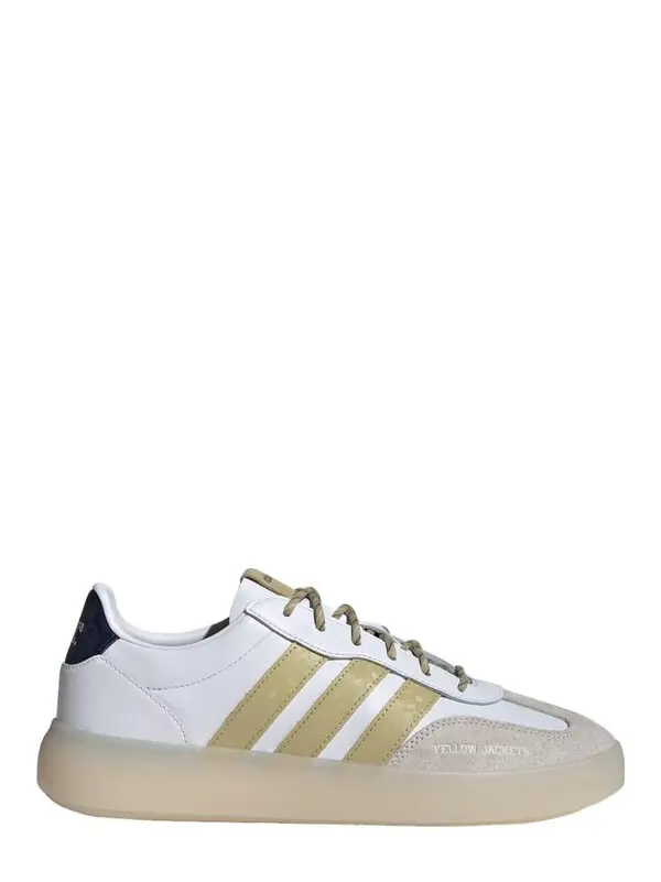 Adidas Georgia Tech Yellow Jackets Barreda Decode Shoes - Cloud White / Team Sand / Collegiate Navy