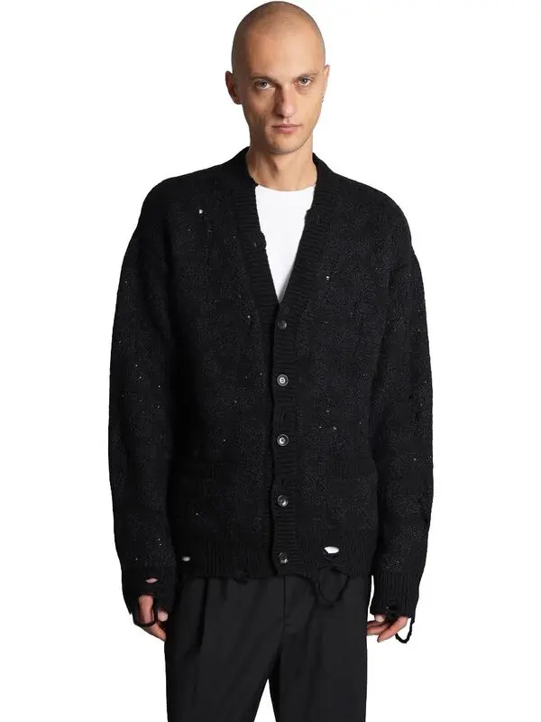 LANEUS Cardigan - Black