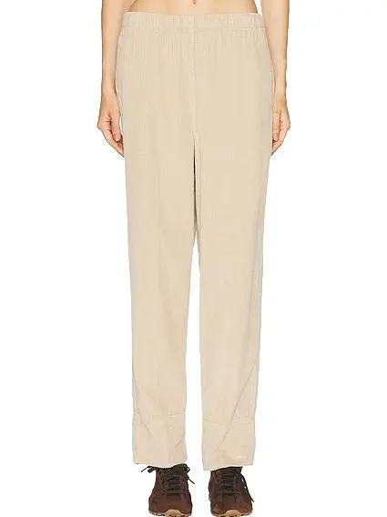 American Vintage Padow Corduroy Pants - Mastic
