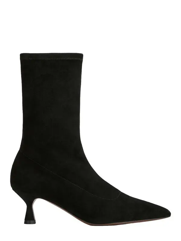 ATP ATELIER Cerone Suede Stretch Boots - Black