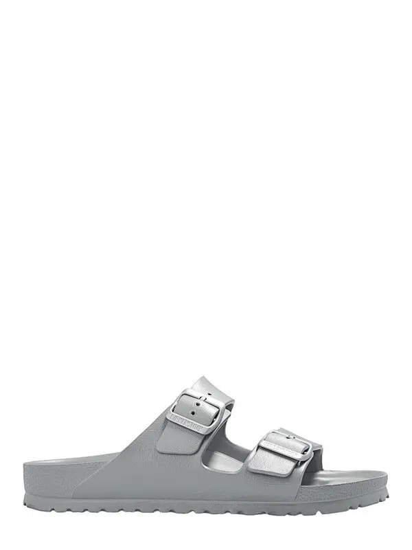 BIRKENSTOCK Arizona Eva Slides - Silver