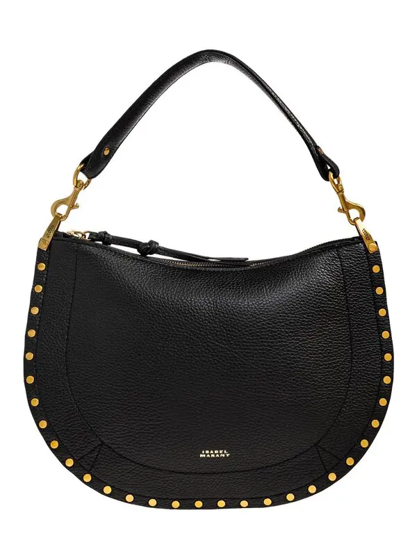 Isabel Marant Oskan Soft Shoulder Bag - Black