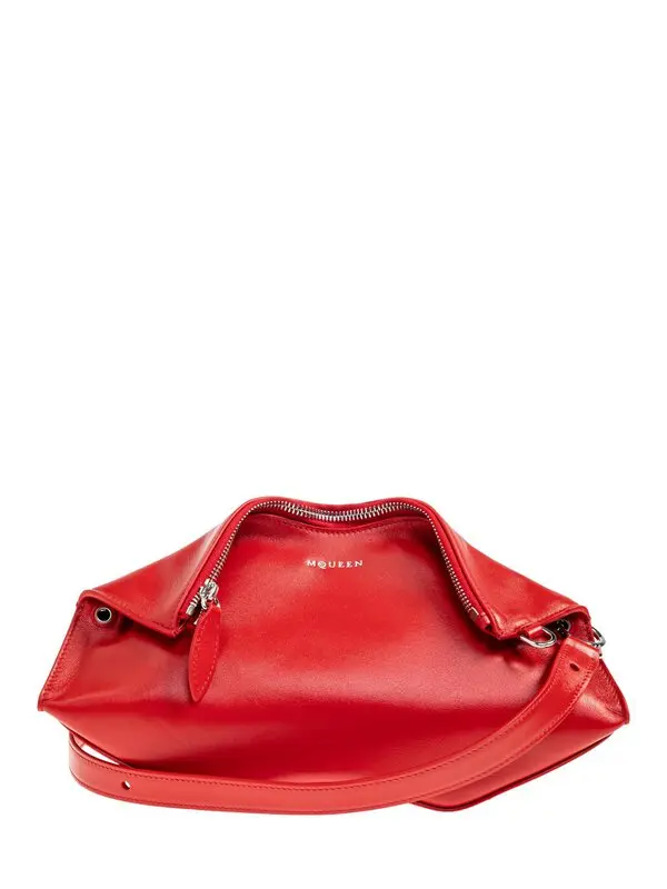 Alexander McQueen Manta Shoulder Bag - Red
