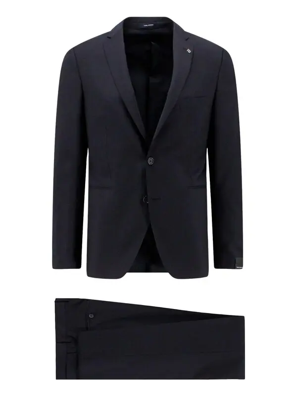 Tagliatore Virgin Wool Suit - Blue