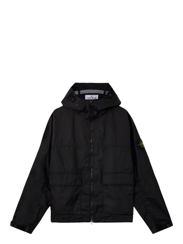 Stone Island Membrana 3l Tc Nylon Jacket - Black