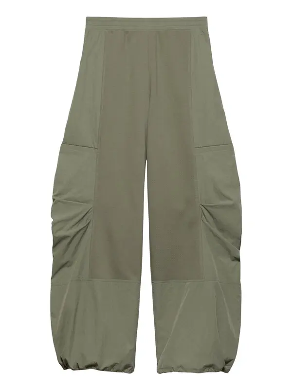 Max & Co. Jersey Popper Track Pants - Green