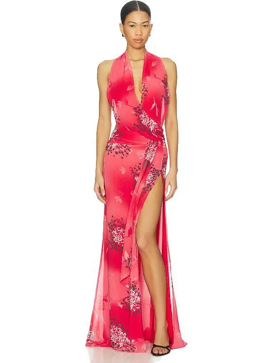FAIT PAR FOUTCH Lola Dress - Red