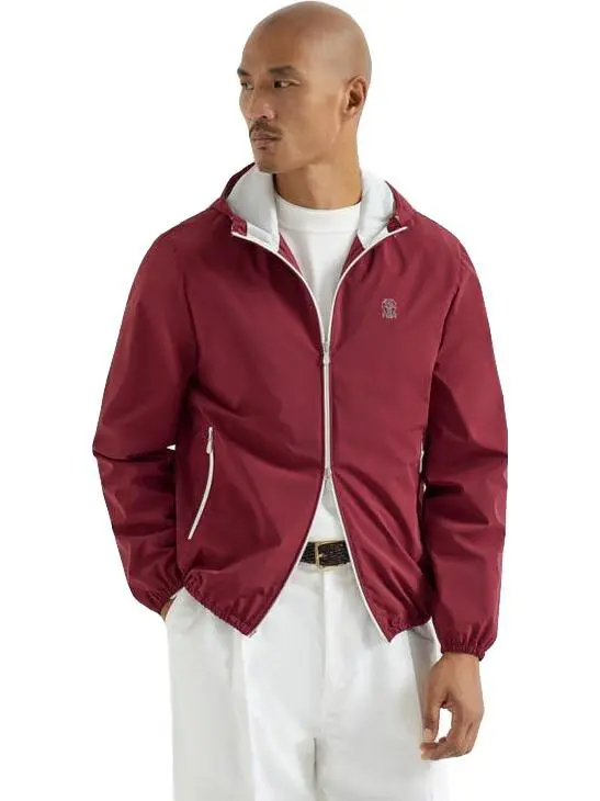 Brunello Cucinelli Nylon Jacket - Cherry