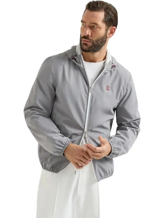 Brunello Cucinelli Nylon Jacket - Grey