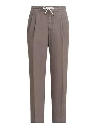 Brunello Cucinelli Trousers With Drawstring - Hazelnut