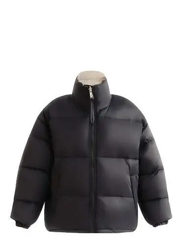 MOUSTACHE Quilted Puffer Jacket - Black