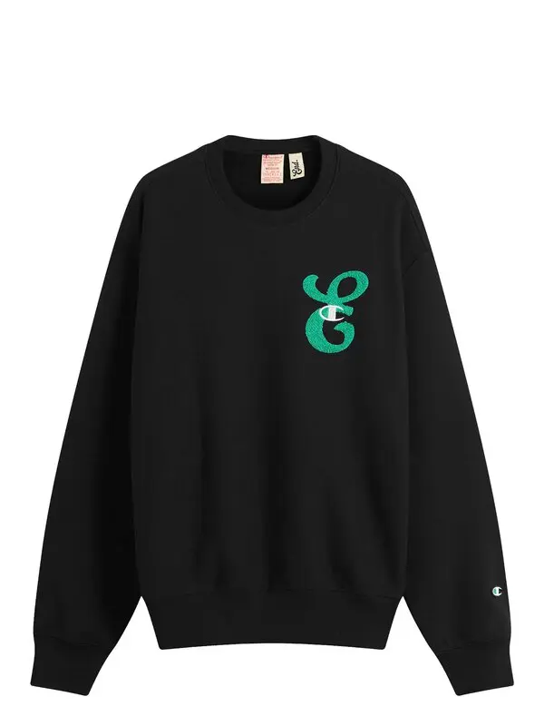 Champion For E Crew Sweatshirt - Black