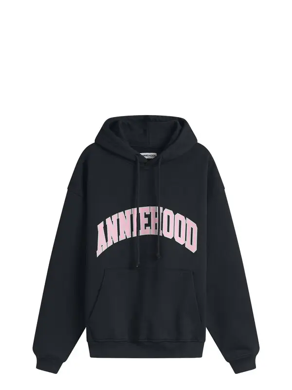 ANNIE HOOD College Arch Hoodie - Navy