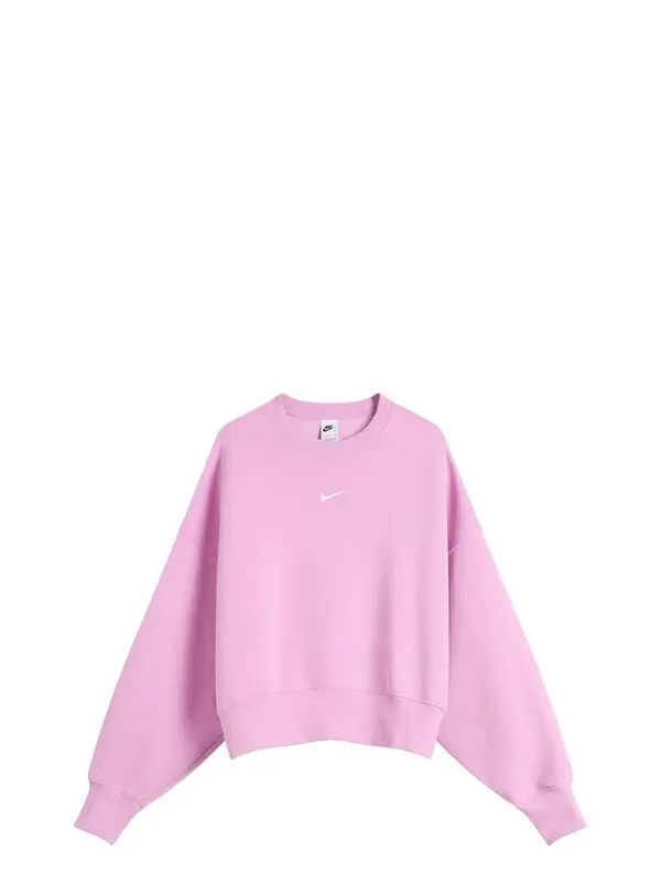 Nike Nsw Phoenix Crew Sweatshirt - Lt Magenta/sail