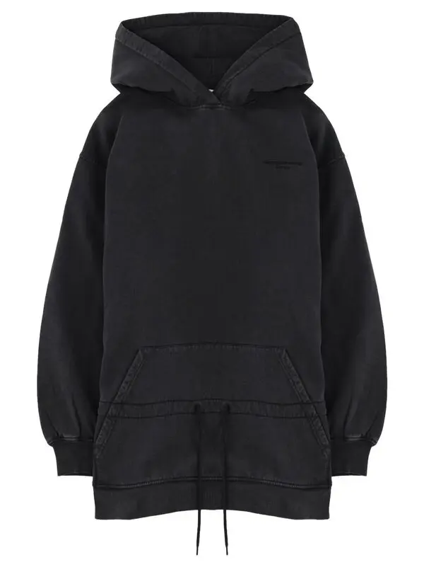 Alexander Wang Mini Hooded Dress - Black