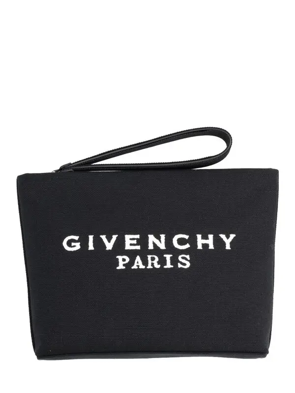 Givenchy Clutch Bag With Logo - Black