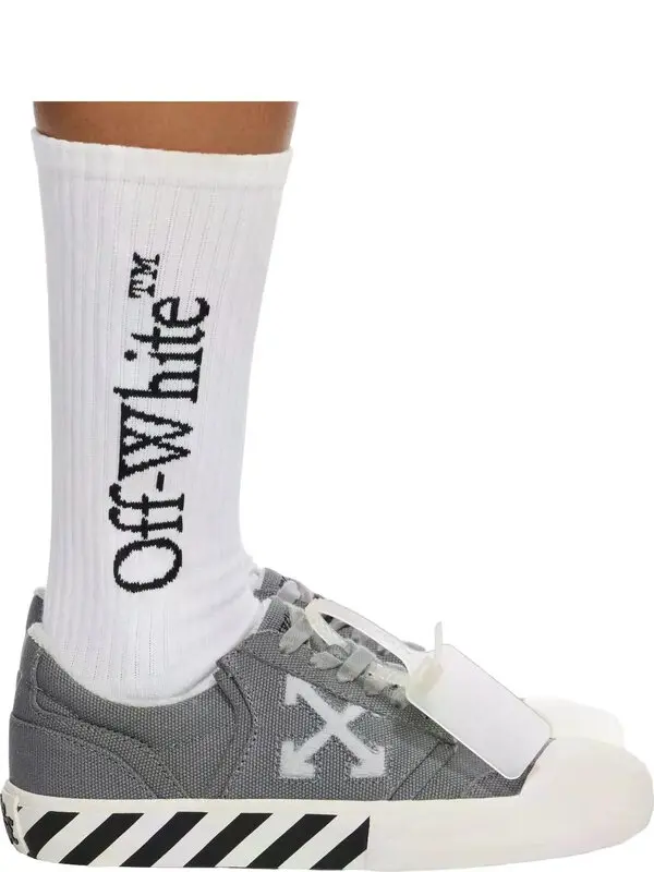 Off-White Vulcanized Undercut Sneakers - Grey