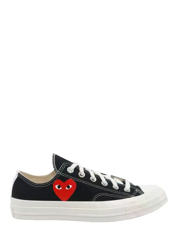 CONVERSE X COMME DES GARONS PLAY Chuck 70 Heart-logo Sneakers - Black