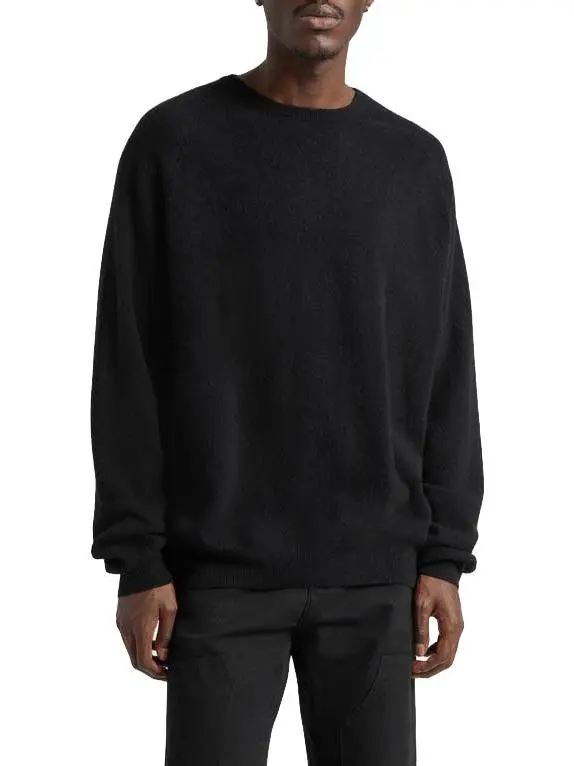 Frenckenberger Cashmere And Silk Crewneck Sweater - Black