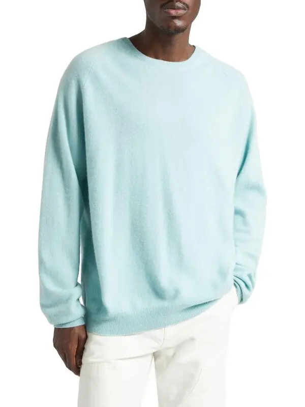 Frenckenberger Cashmere Crewneck Sweater - Cloud Blue