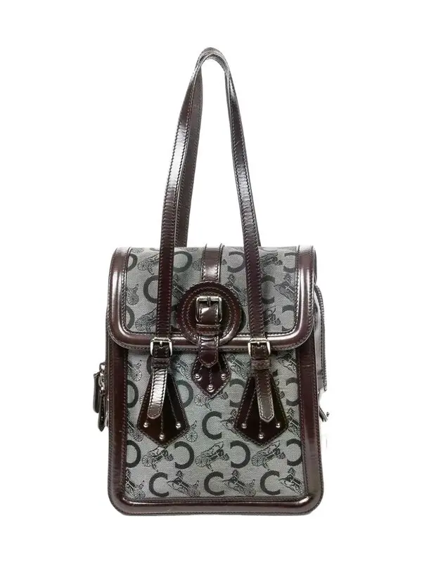 Celine Logo-pattern Tote - Grey