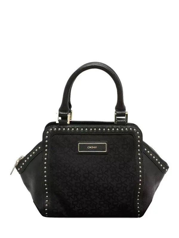 Dkny Patterned Tote Bag - Black