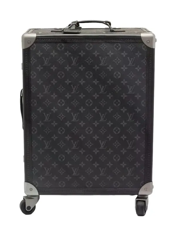 LOUIS VUITTON Rolling Trunk Trolley - Black